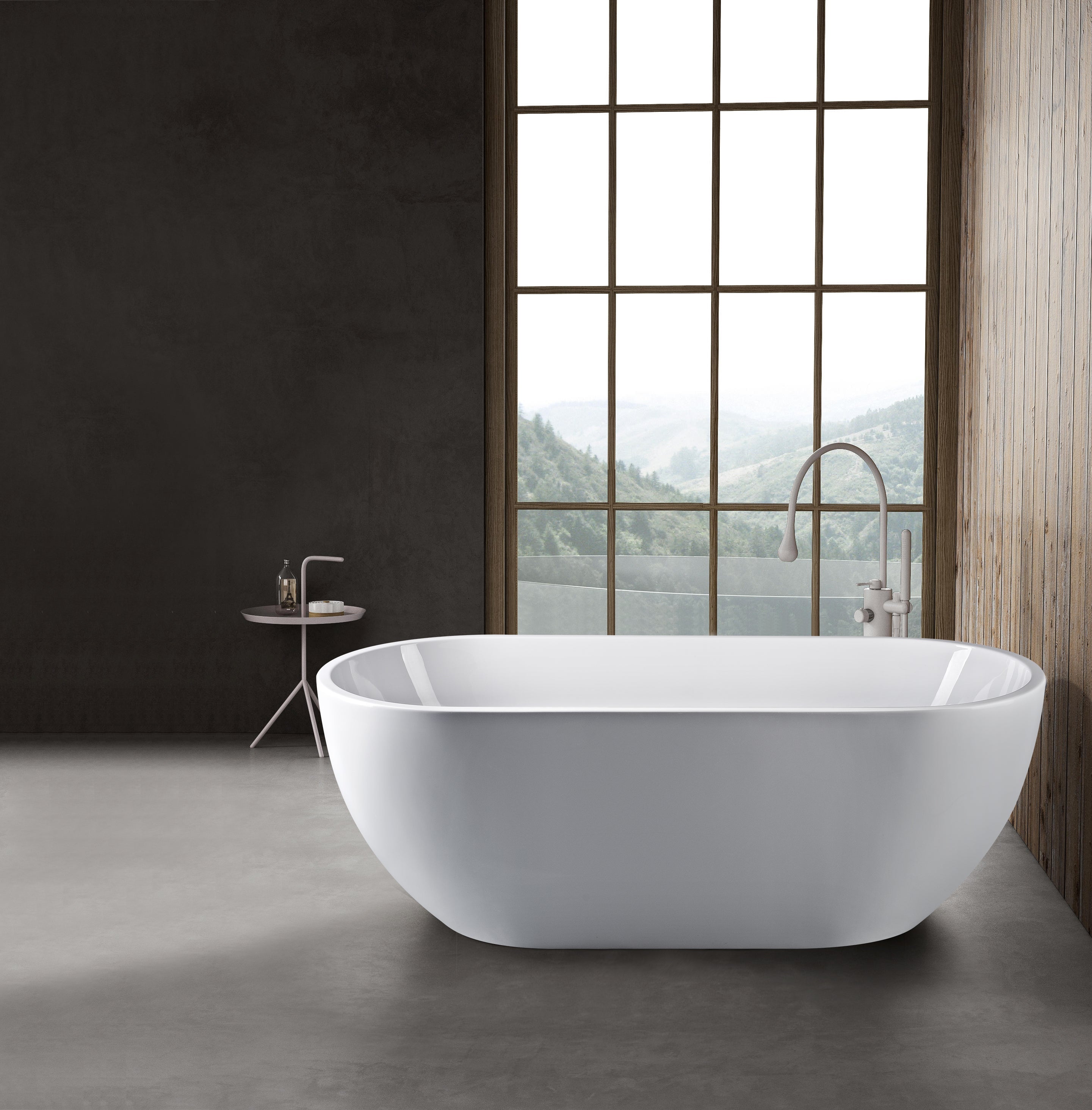 Belgravia 1700 x 750mm Freestanding Bath – Classical Baths
